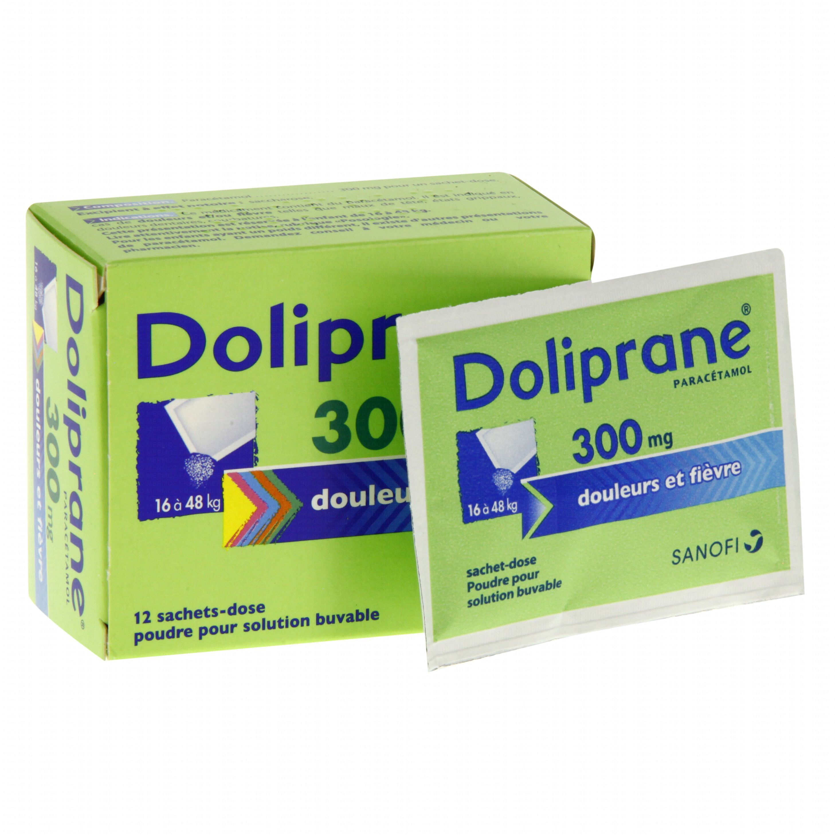 La pharmacie rolland : DOLIPRANE 300mg (12 sachets)